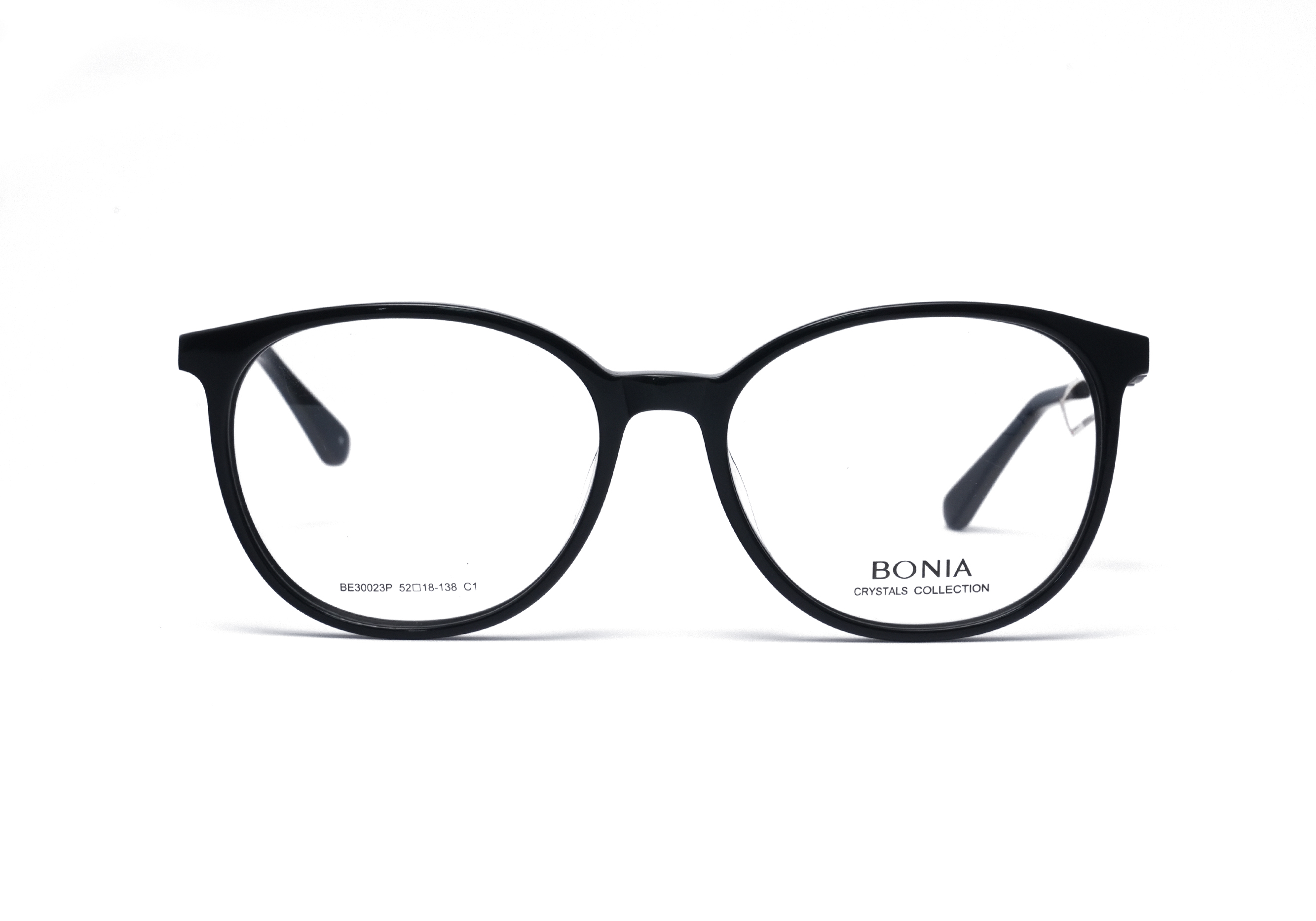 Optik Tunggal - BONIA ; BE30023P ; C1 (BLACK/SILVER ACC) - 52